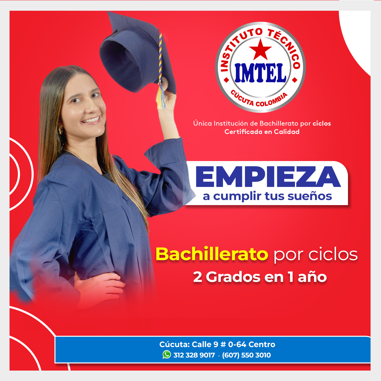 Bachillerato por Ciclos - Instituto Técnico IMTEL - Programas Técnicos